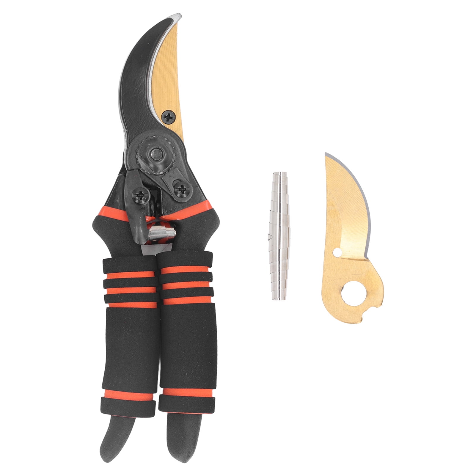 Pruning Shears 8.6in Labor Saving Pruner Gardening Scissors Cutter for ...