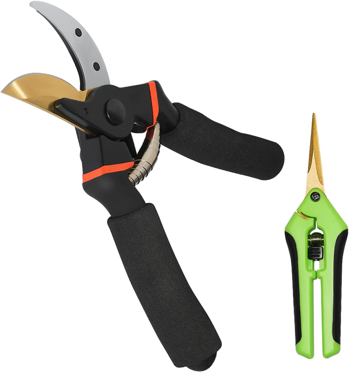Pruning Shears Garden Scissors Clippers, 1 Pack 8" Professional Sharp ...