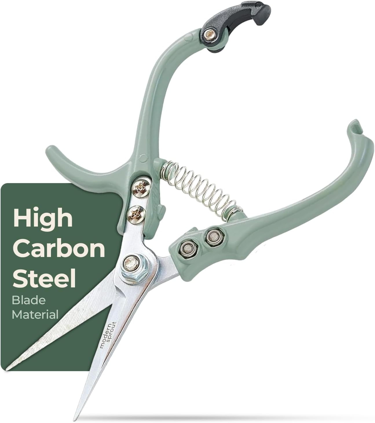 Pruning Shears - Herb Snipping Scissors- Lightweight Gardening Tools W ...
