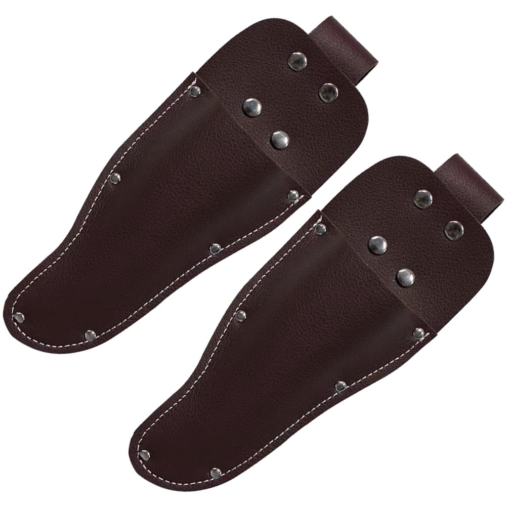 Practical Scissor Cover with Belt Loop Made of Durable Coffee Leather ...