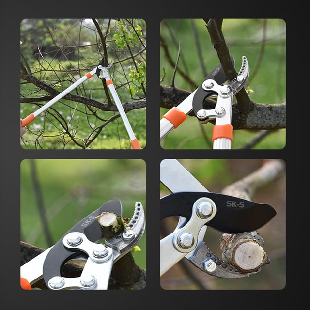 Pruning Shears,Loppers Anvil Lopper Secateurs Tool Kit Ratchet Loppers ...