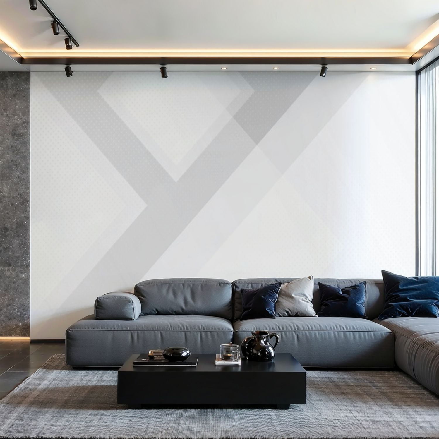 Prxcm Canvas Wall Mural Peel and Stick Large Wallpaper Abstract ...