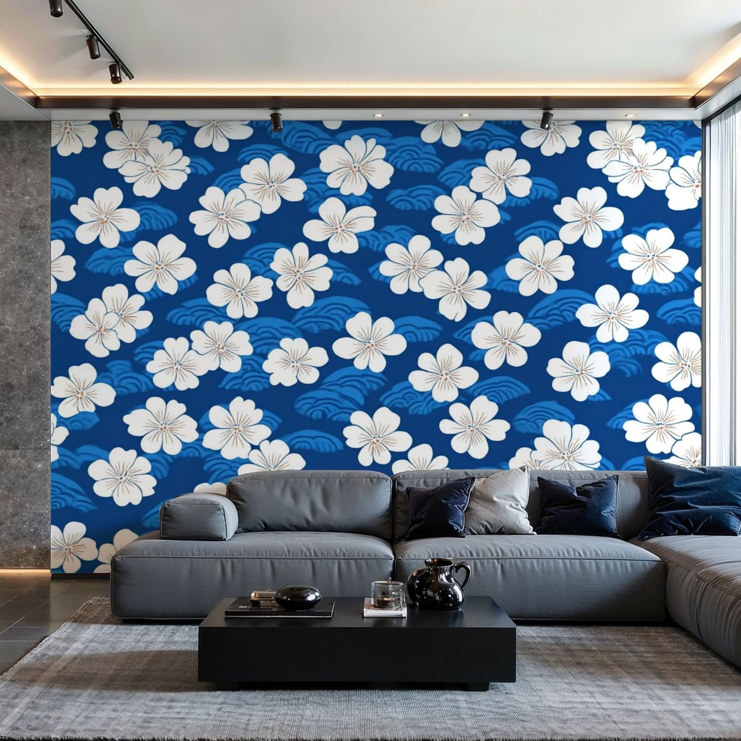 Prxcm Canvas Wall Mural Peel and Stick Large Wallpaper Japanese Cute ...