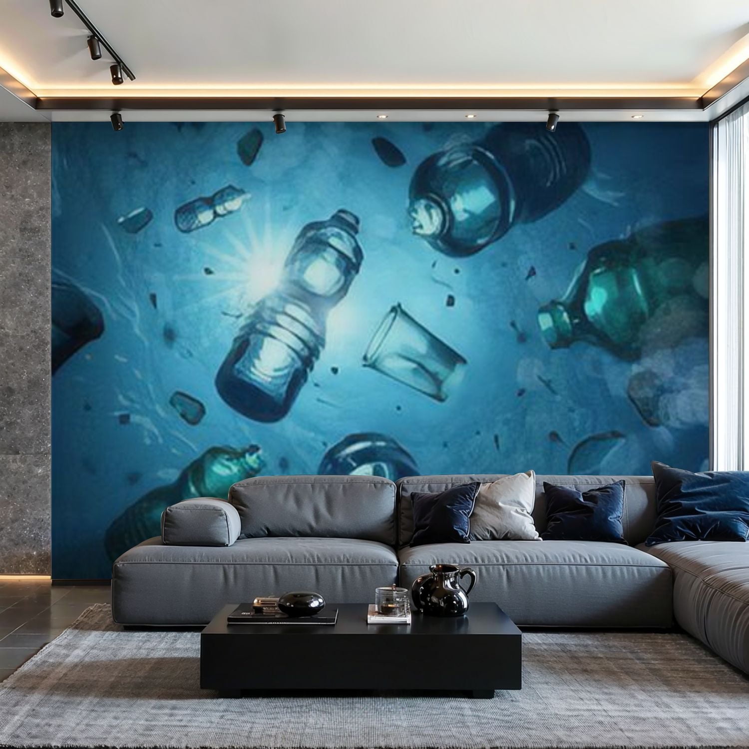 Prxcm Canvas Wall Mural Peel and Stick Large Wallpaper Problem plastic ...