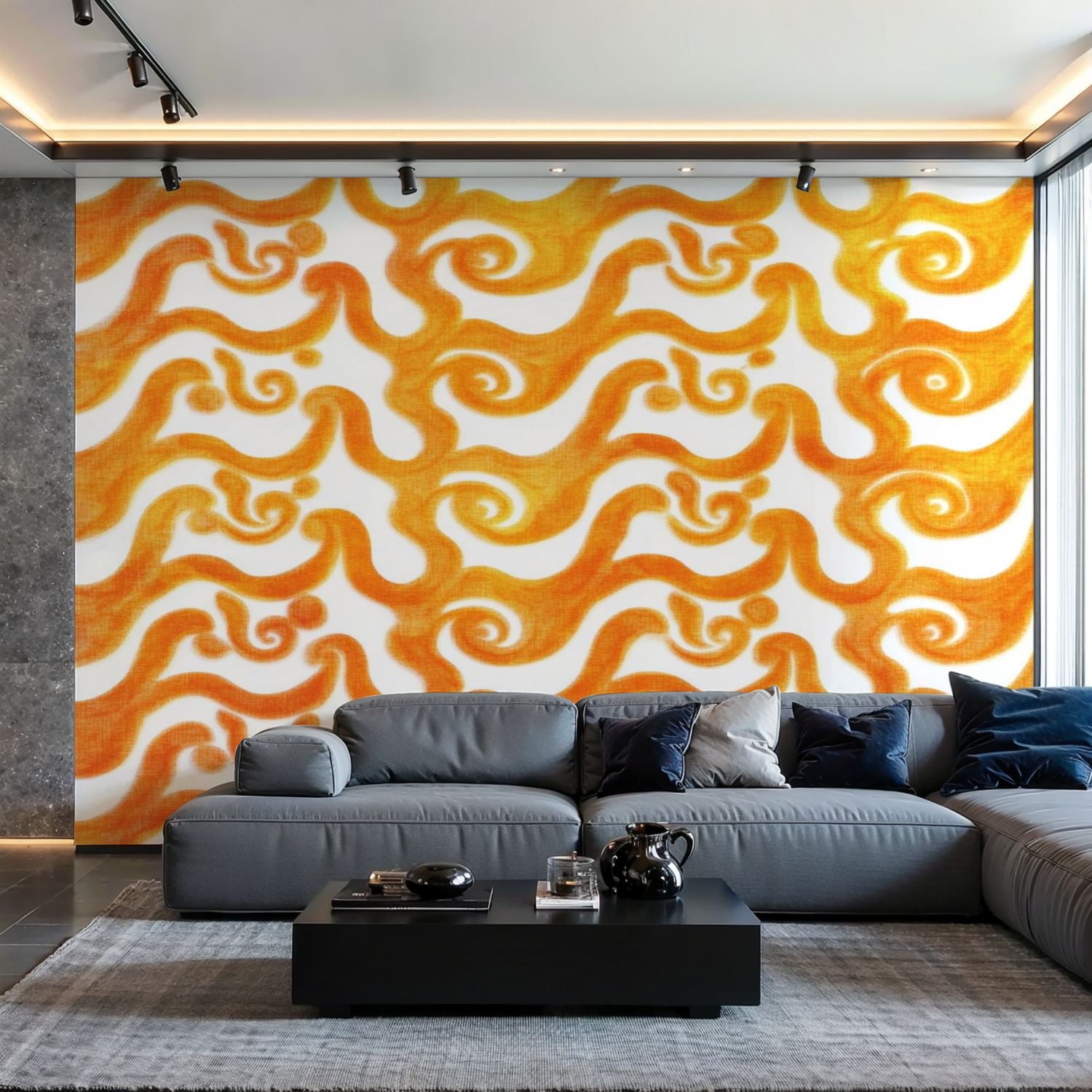 Prxcm Canvas Wall Mural Peel and Stick Large Wallpaper Seamless ...