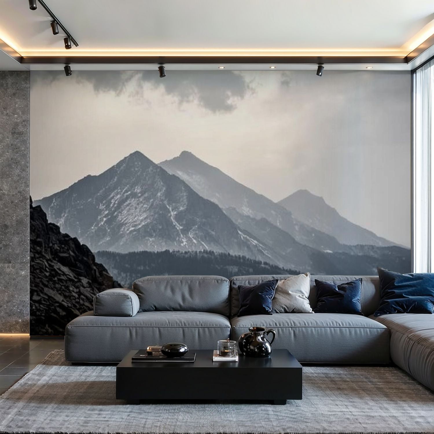 Prxcm Peel and Stick Canvas Wallpaper Boulder Colorado Longs Peak ...