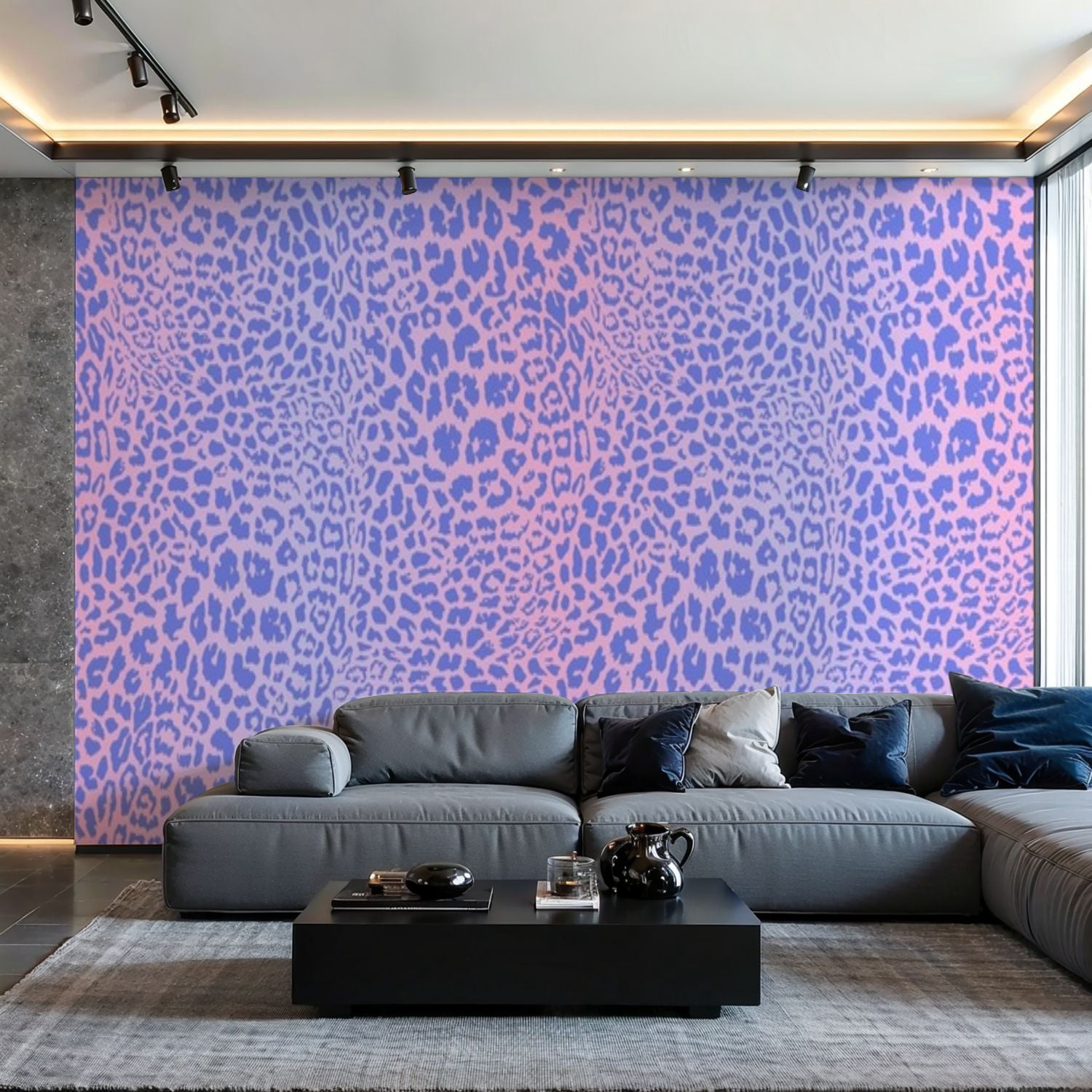 Prxcm Peel and Stick Canvas Wallpaper Leopard print pattern seamless ...