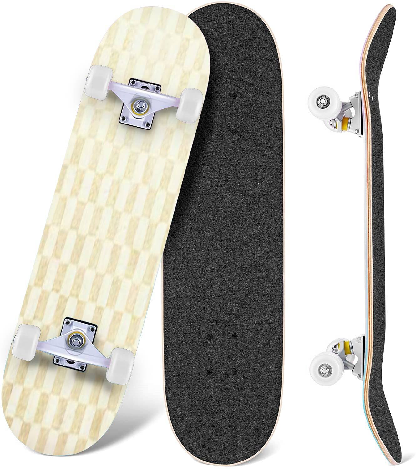 Prxcm Skateboard Complete for Beginners Adults Teens 31 x 8" Japanese ...