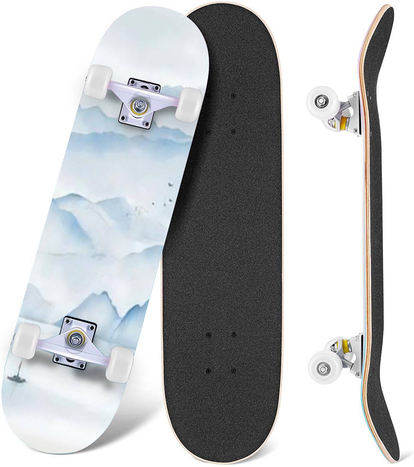 Prxcm Skateboard Complete for Beginners Adults Teens 31x 8” Landscape ...