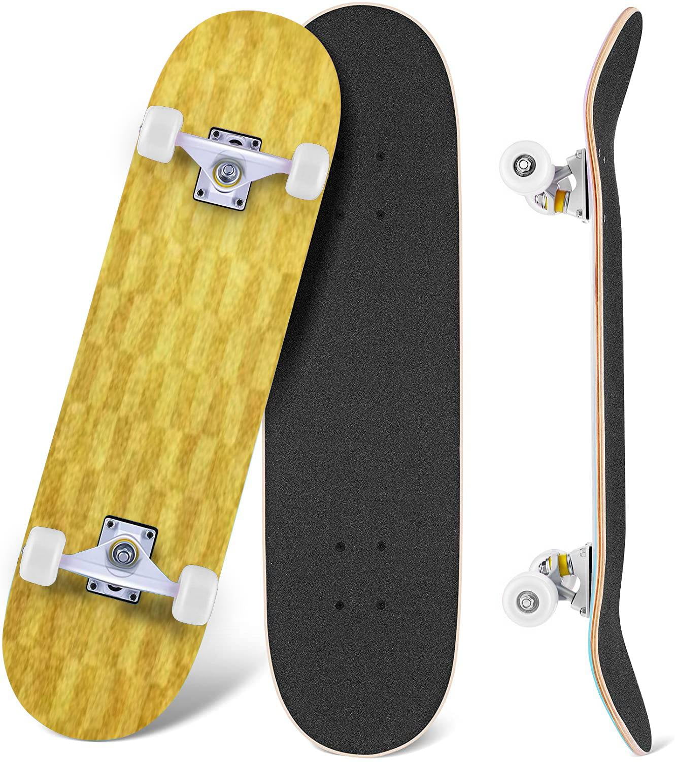 Prxcm Skateboard Complete for Beginners Adults Teens 31 x 8" Japanese ...