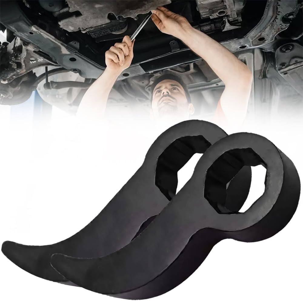 Pry Bar Wrench Adaptor Head, Upgraded Thickening Half Shaft Crowbar ...