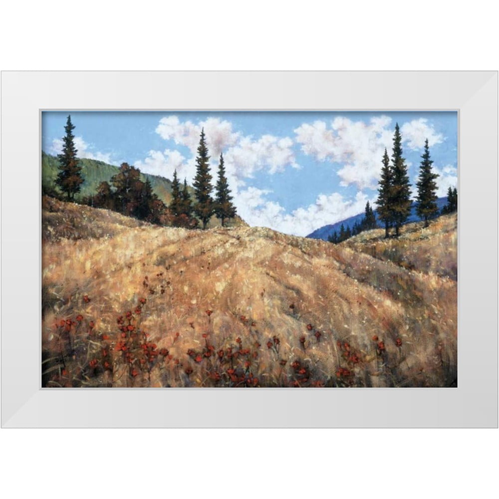 Pryce, Martin 18x13 White Modern Wood Framed Museum Art Print Titled ...