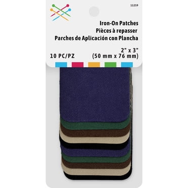 "Wrights Bondex Iron-On Mending Fabric Patches, Clothes Repair, No-Sew ...