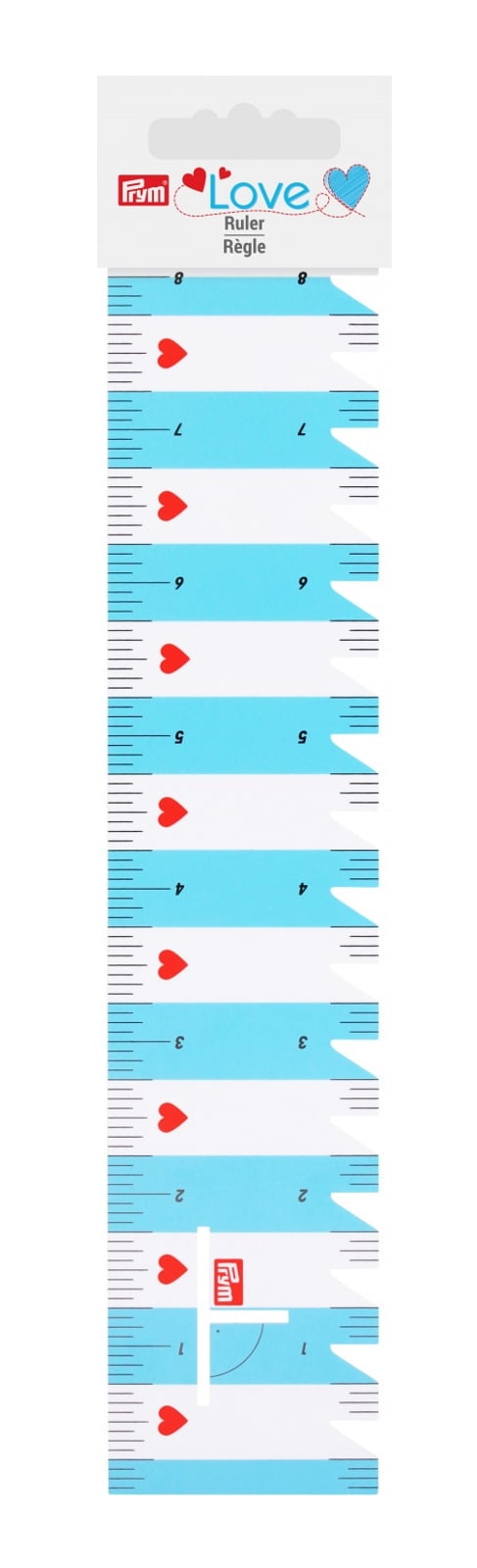 Prym Love Ruler - 8", Turquoise - Walmart.com