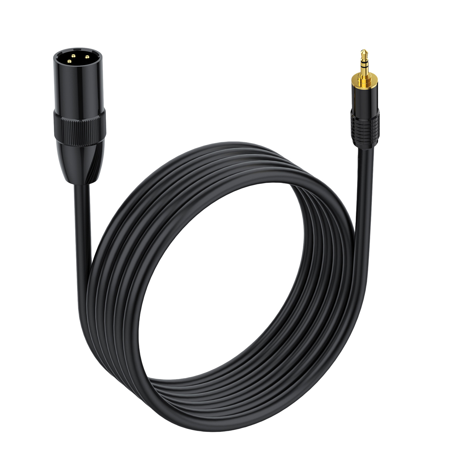 Pryntopha 3.5mm to 3pin Cable,3.5mm Male to 3pin Male Microphone Cable ...