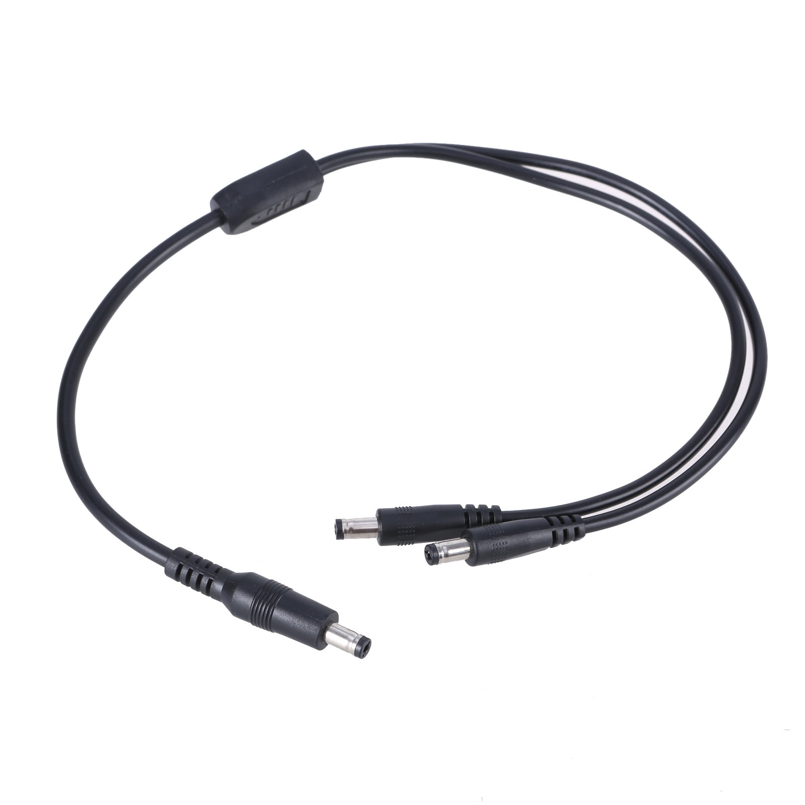 Pryntopha CCTV Power Splitter Cable 5.5x2.1mm 1 Male to 2 Male Splitter ...