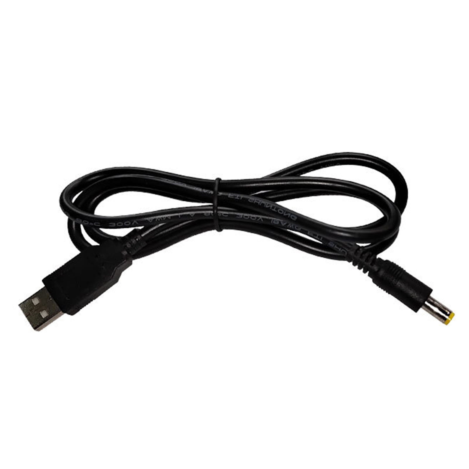 Pryntopha USB Male to 5.5x2.5mm 5V Power Plug Connector Charging Cable ...