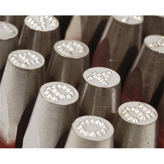 Pryor PPDS10060 0.25 in. Low Stress Dot Faced Premium Hand Stamp Number ...