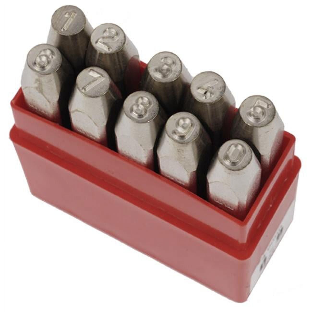 Pryor PPR10060 0.25 in. Reverse Premium Hand Stamp Number Set - Walmart.com