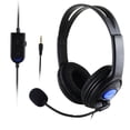 Ps4 Gaming Headset Adjustable Omnidirectional Microphone 3.5mm Plug ...