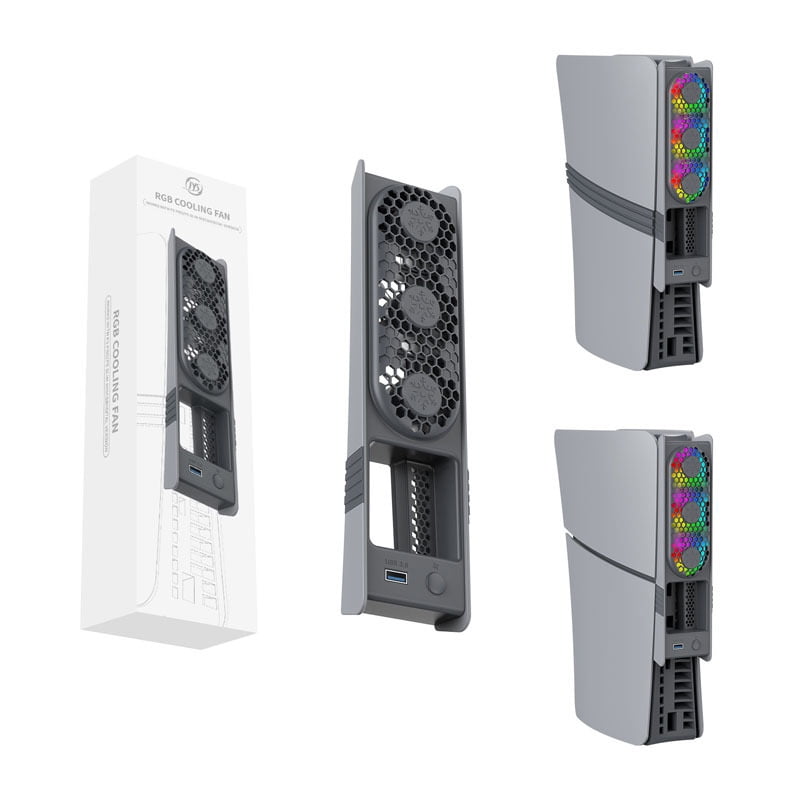 Ps5 Pro/Slim Intelligent Temperature Control Heat Dissipation ...