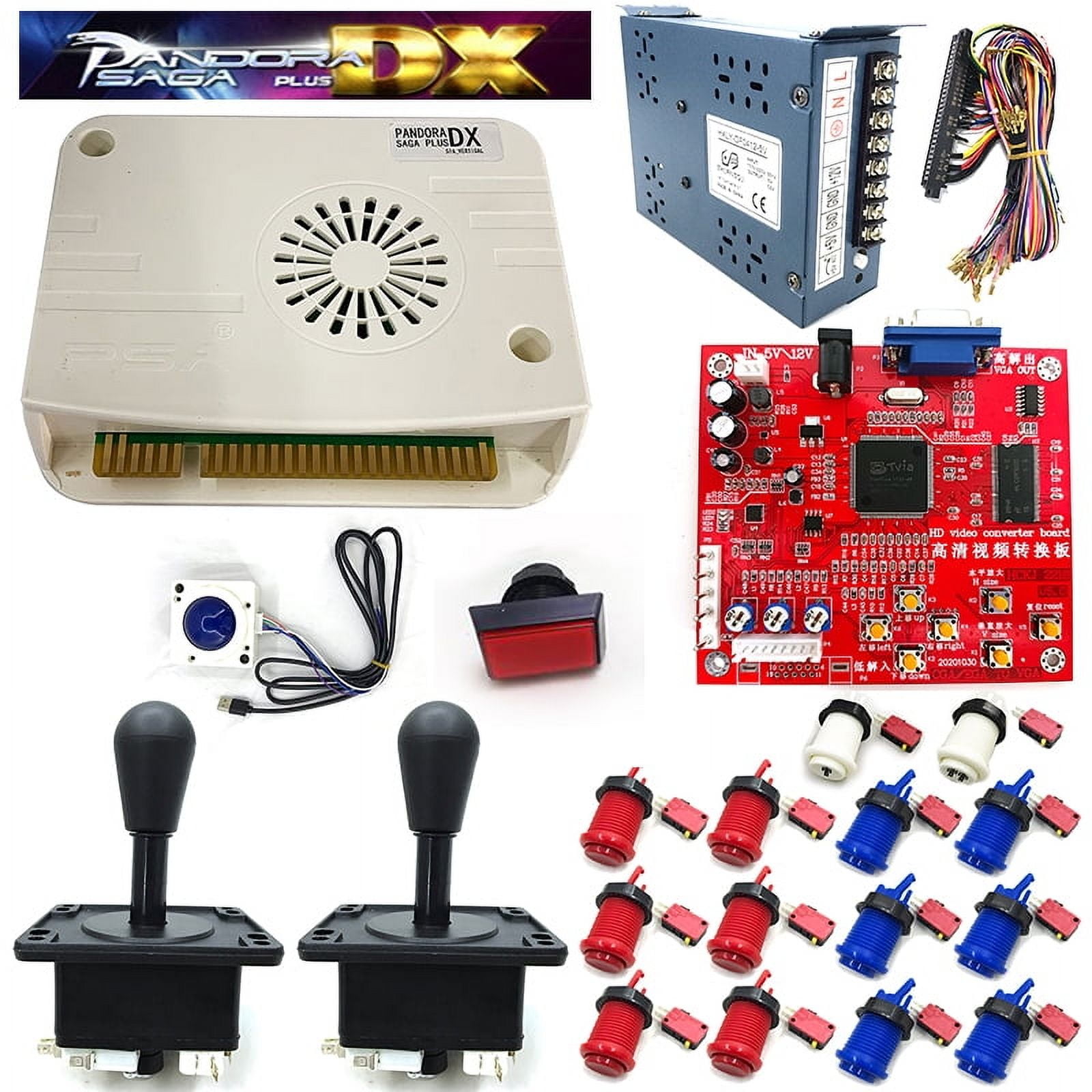 Psa Saga Box Dx Plus 516/3000 In 1 Video Arcade Game Board Jamma ...