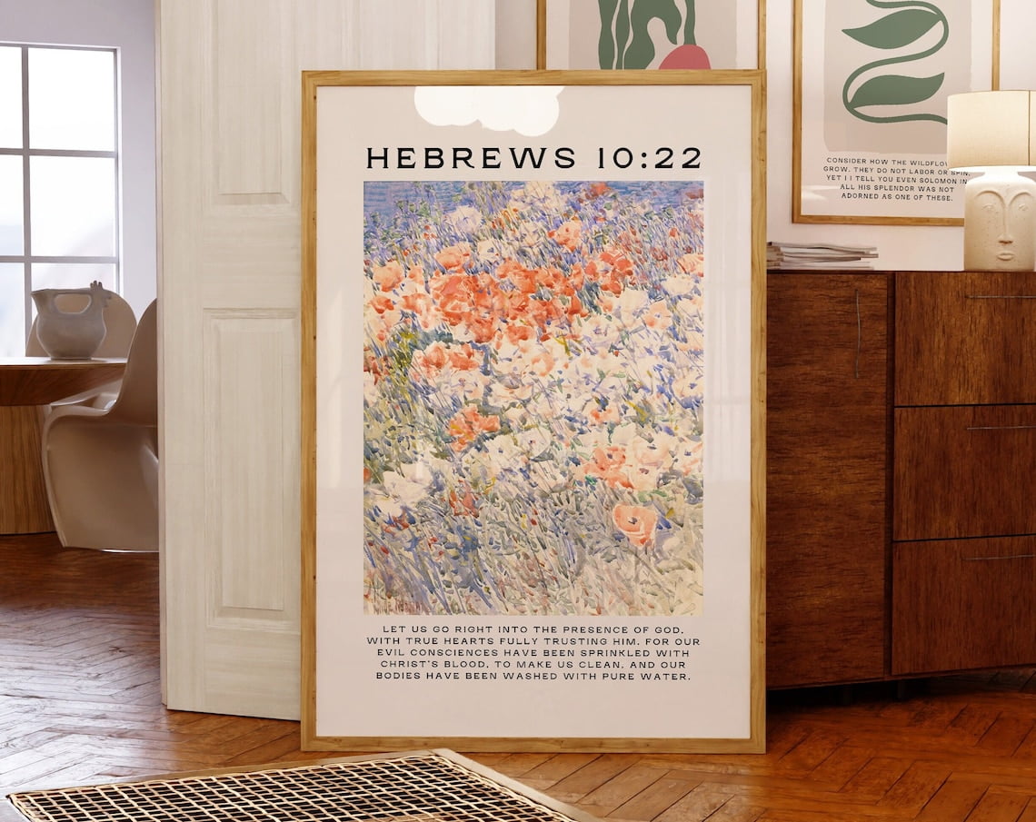 Psalm 111, Christian Wall Art, Watercolor, Bible Verse Wall Art ...