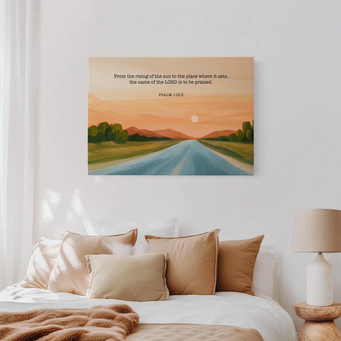Psalm 113:3 Sunrise From Rising Of The Sun To Where It Sets Scripture ...