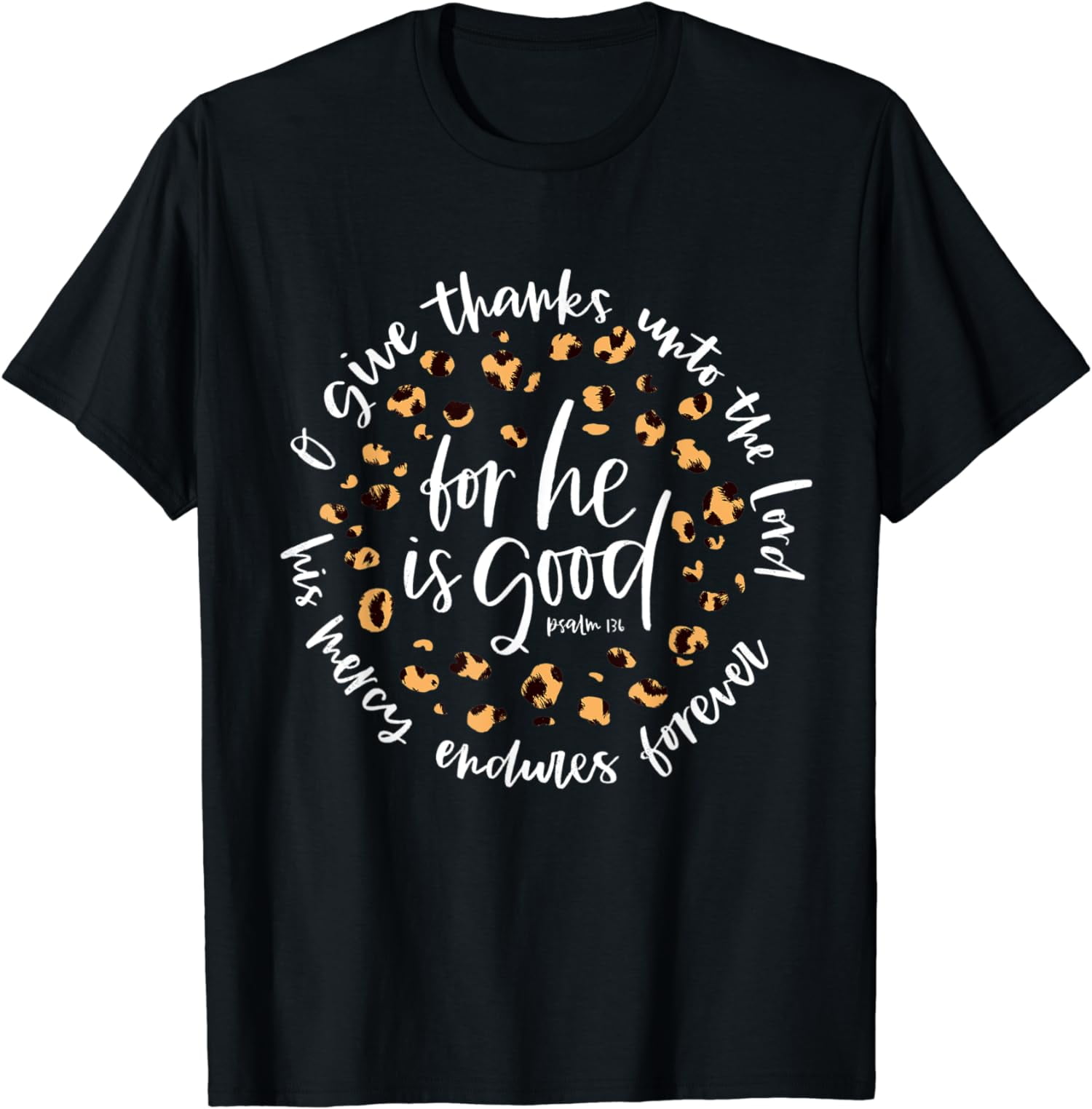 Psalm 136 T-Shirt - Walmart.com