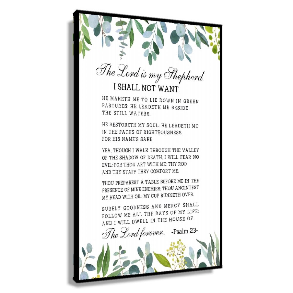 Psalm 23 The Lord Is My Shepherd Motivational Scripture Inspirational ...