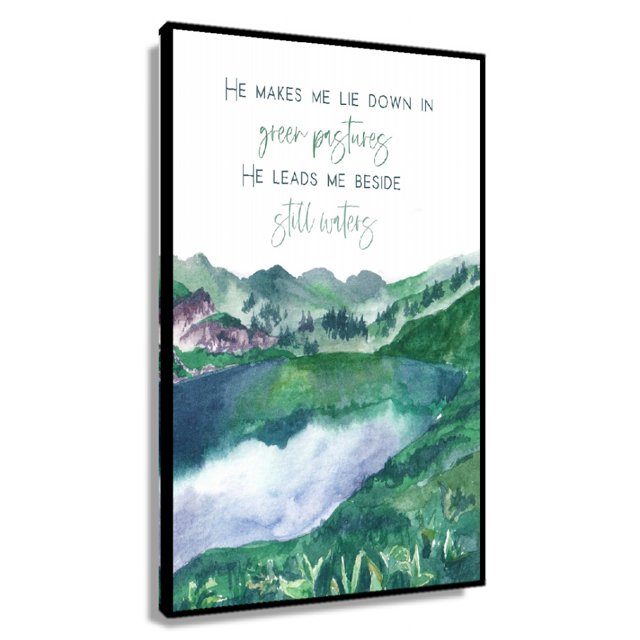 Psalm 232 Bible Verse Wall Decor Bible Verse Wall Art Psalm Wall Art ...