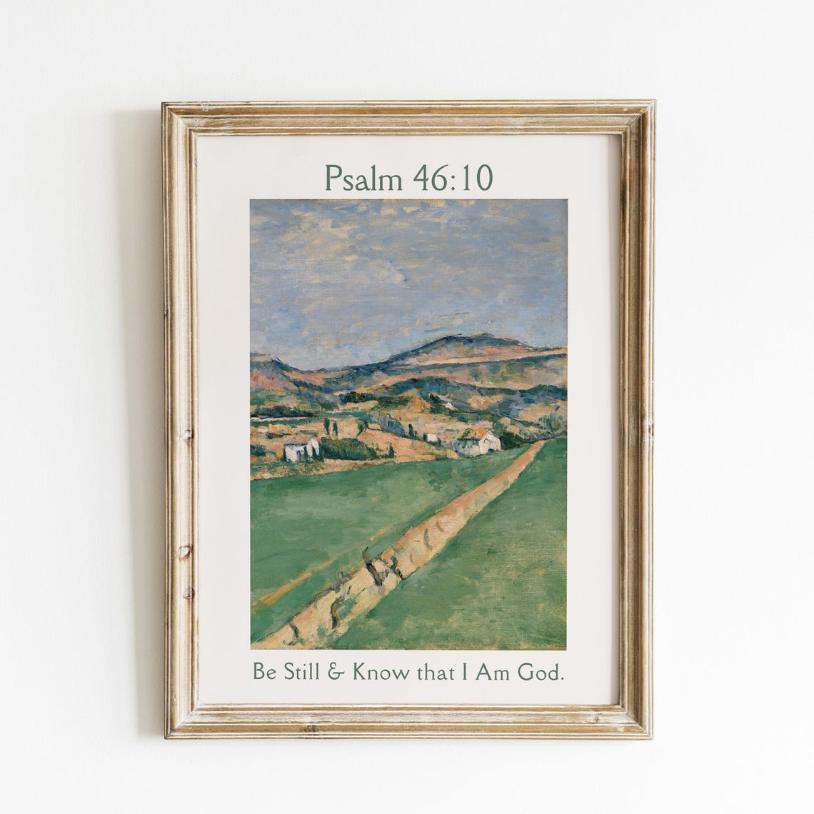 Psalm 46 Christian Wall Art Bible Verse Wall Art Prints Bible Verse ...