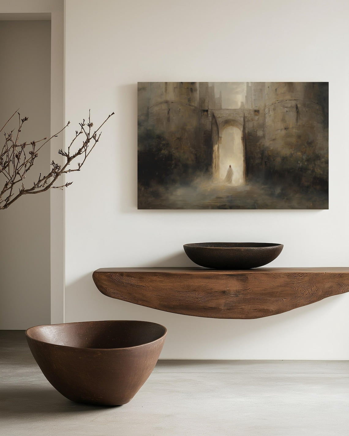 Psalm 91 Christian Wall Art: Jesus, Divine Protection Painting ...