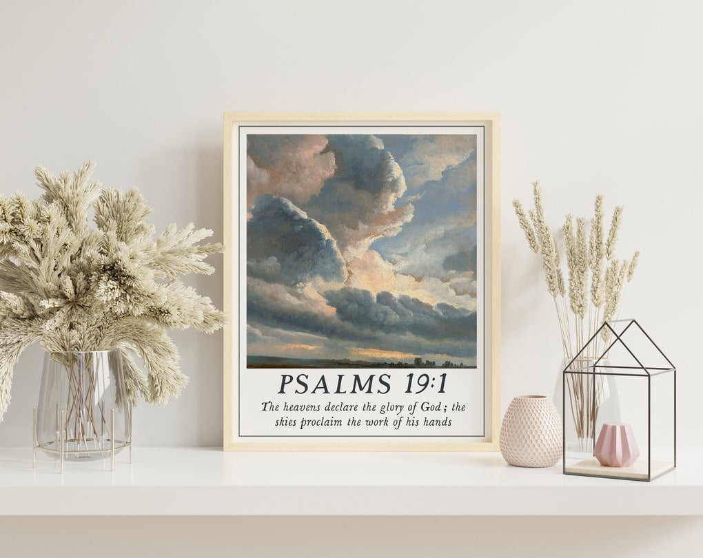 Psalms 19:1, The Heavens Declare The Glory Of God, The Skies Proclaim ...