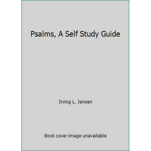 Pre-Owned Psalms, A Self Study Guide (Paperback) 0802410197 ...
