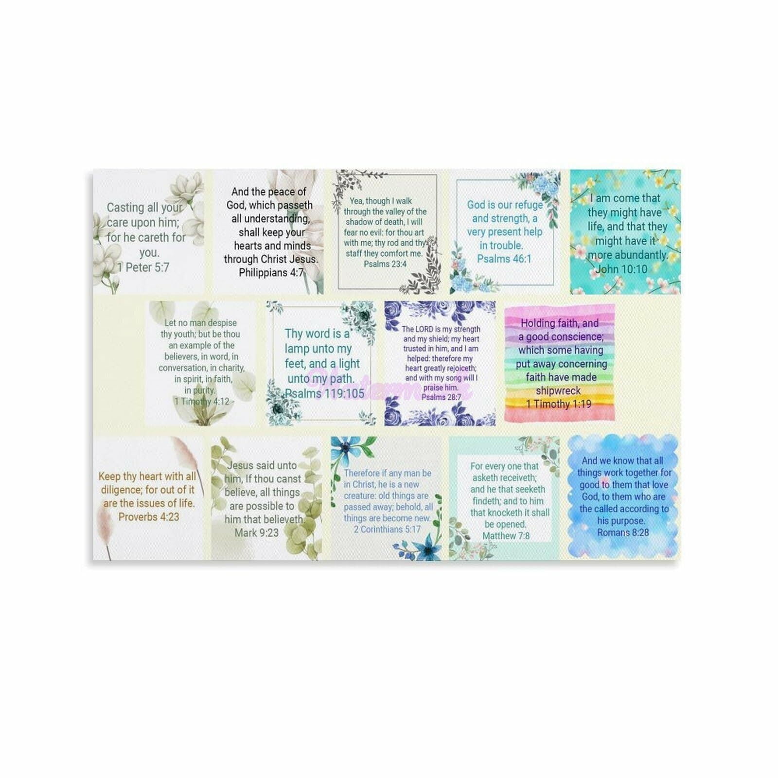 Psalms John Philippians Ephesians Timothy Isaiah Colossians Short ...