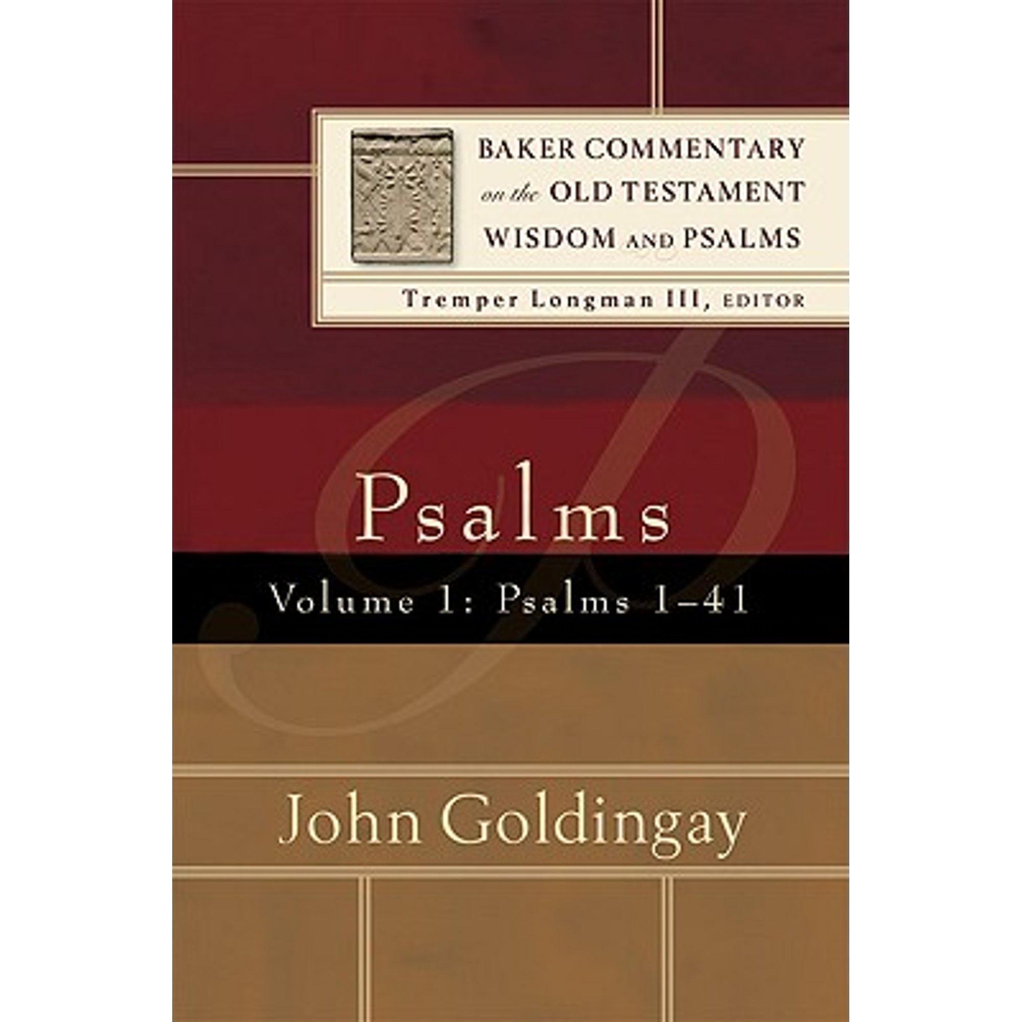 Pre-Owned Psalms – Psalms 1–41 (Baker Commentary on the Old Testament ...