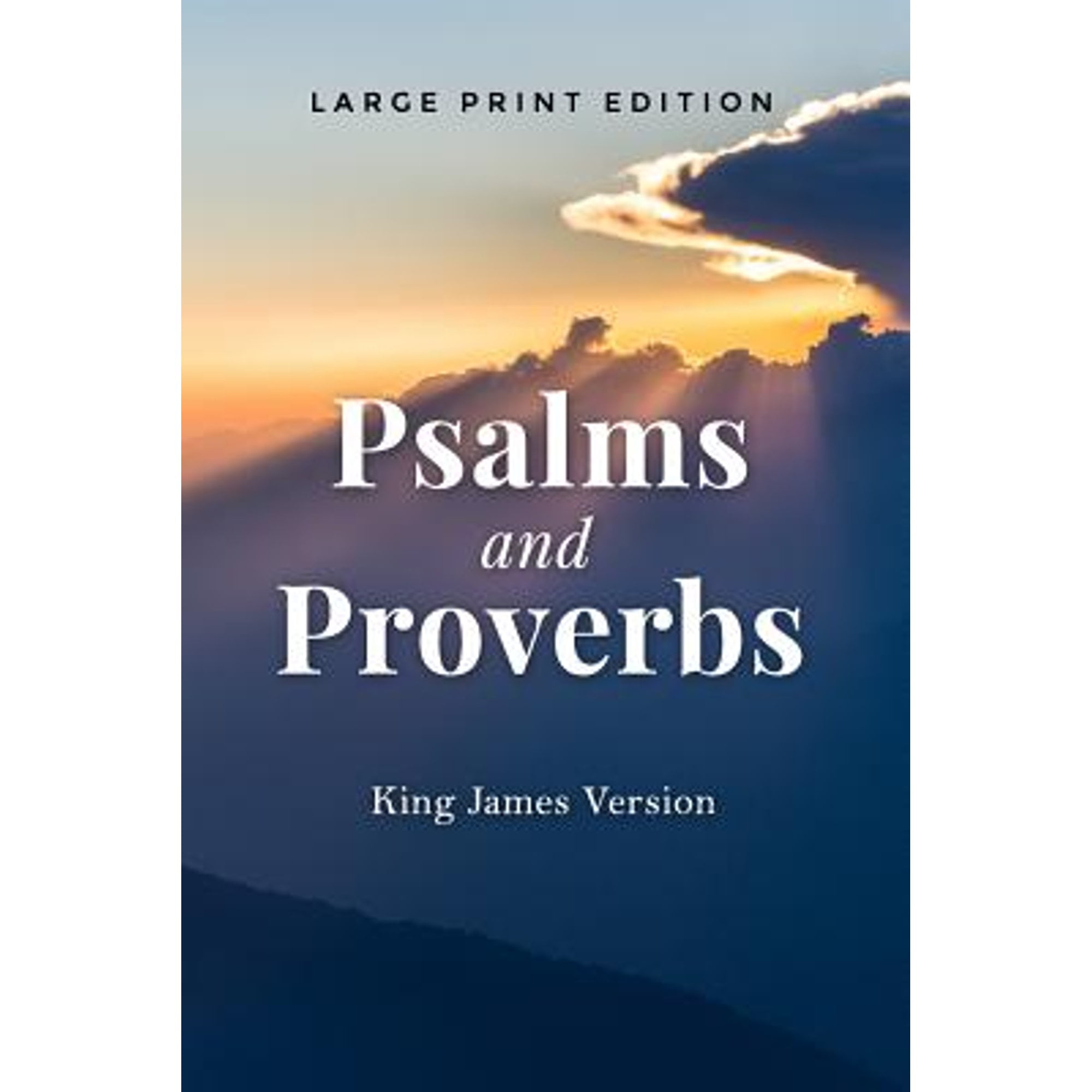 Pre-Owned Psalms and Proverbs: King James Version (Kjv) of the Holy Bible (Paperback) 1792837062 ...