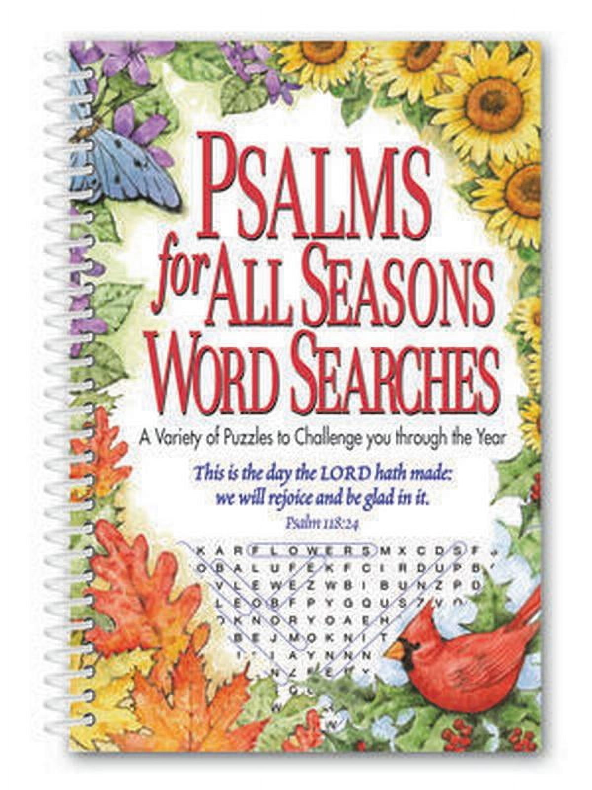 Psalms for All Seasons Word Searches - Walmart.com