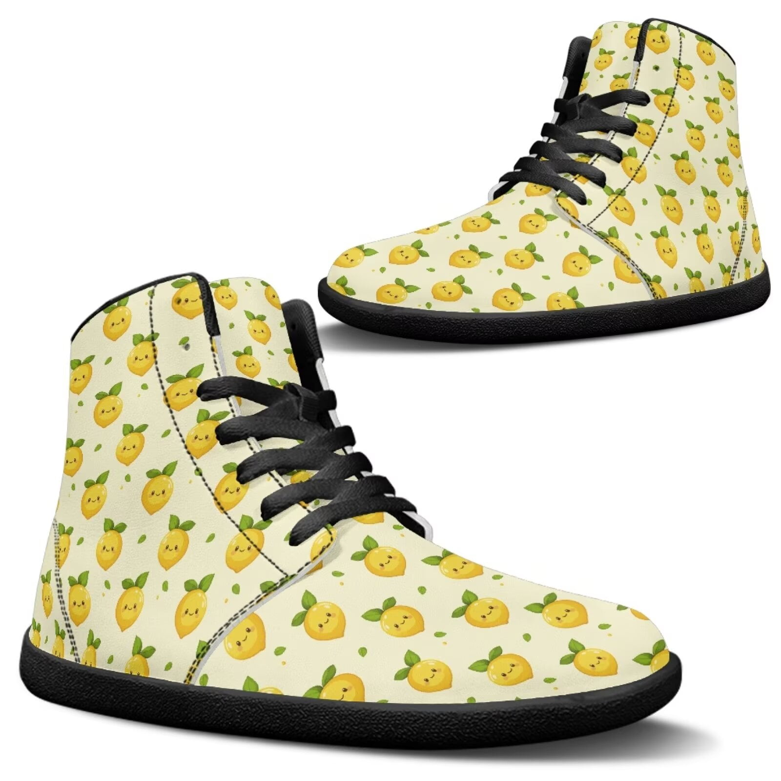 Psesaysky Lemon High-top Barefoot Shoes Women Soft and comfortable ...