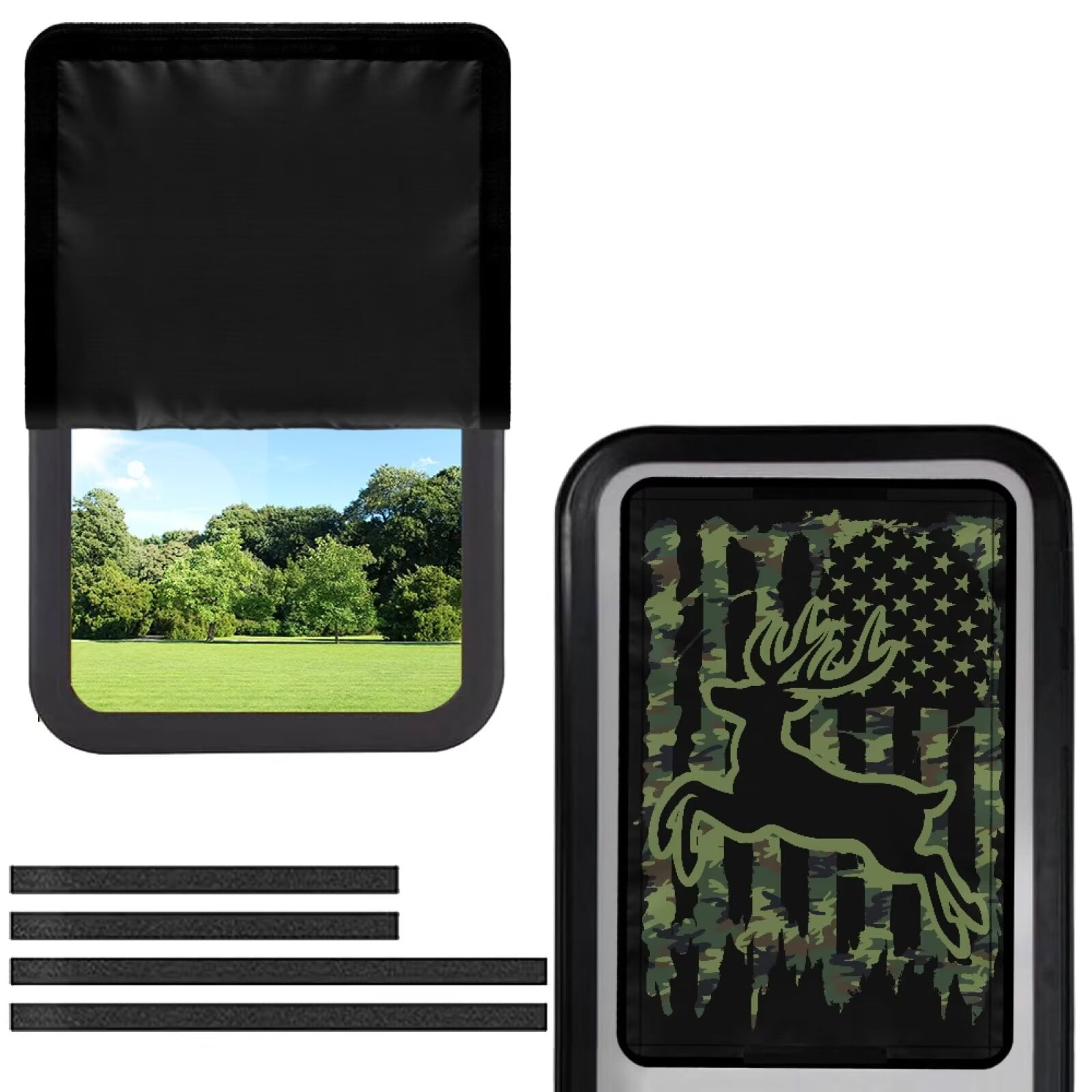 Psesaysky RV Door Window Shade Cover Privacy and UV Rays Protection ...