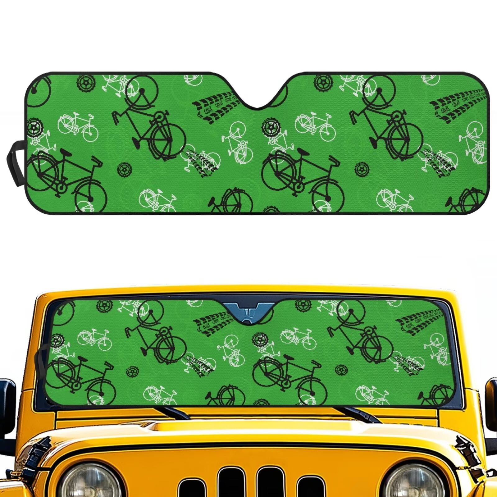 Psesaysky Windshield Sun Shade Compatible with Car SUV Off-road Vehicle ...