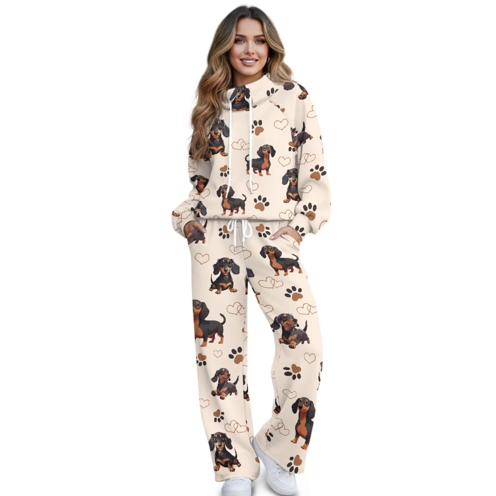 Psesaysky Women's 2 Piece Lounge Set Travel Airport Outfits Cozy ...