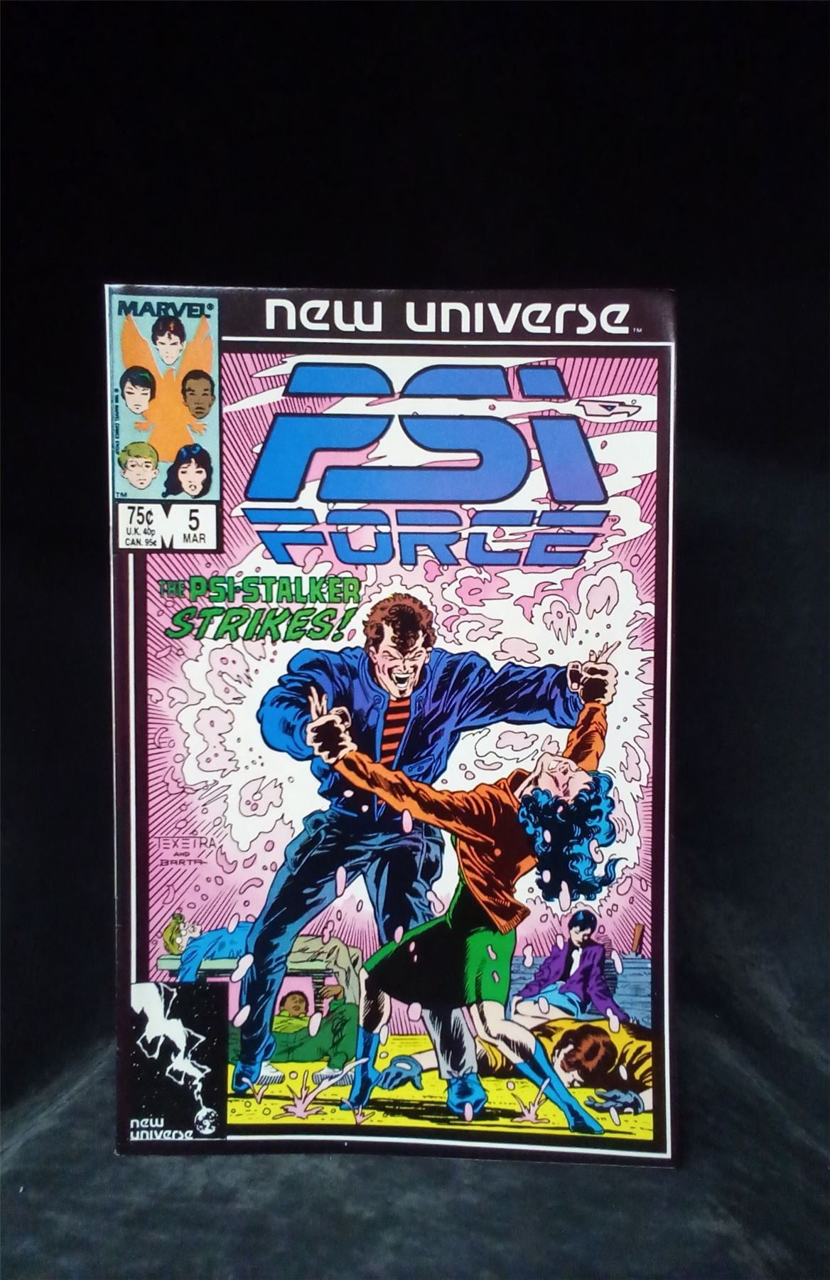 Pre-Owned Psi-Force #5 Direct Edition 1987 Marvel Comics Comic Book ...