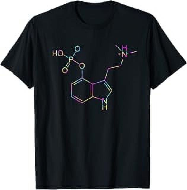 Psilocybin Magic Shrooms Chemistry Molecule T Shirt - Walmart.com
