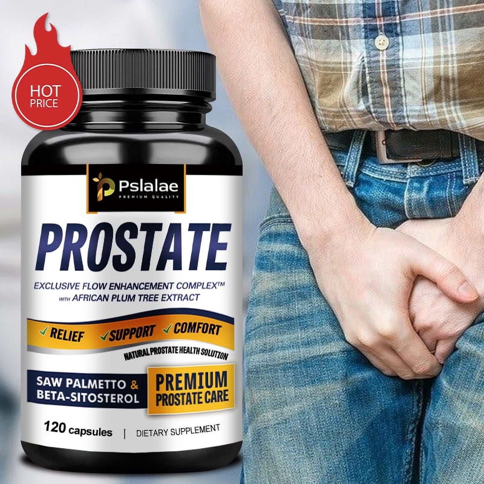 Swanson Raw Prostate Glandular 150 mg 60 Capsules - Walmart.com