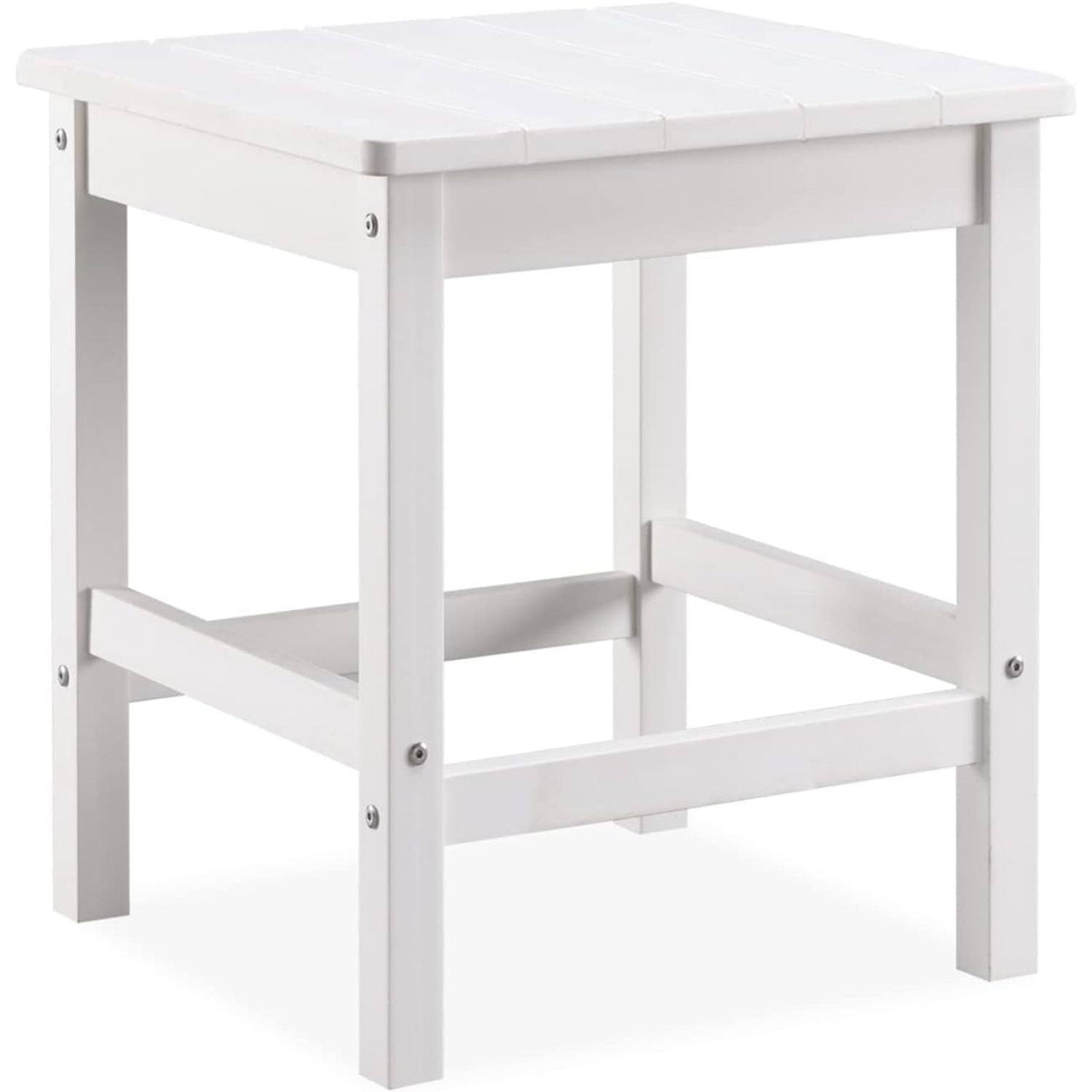 Pslivam Outdoor Side Table, 15.6" Poly Lumber Adirondack Side Table ...