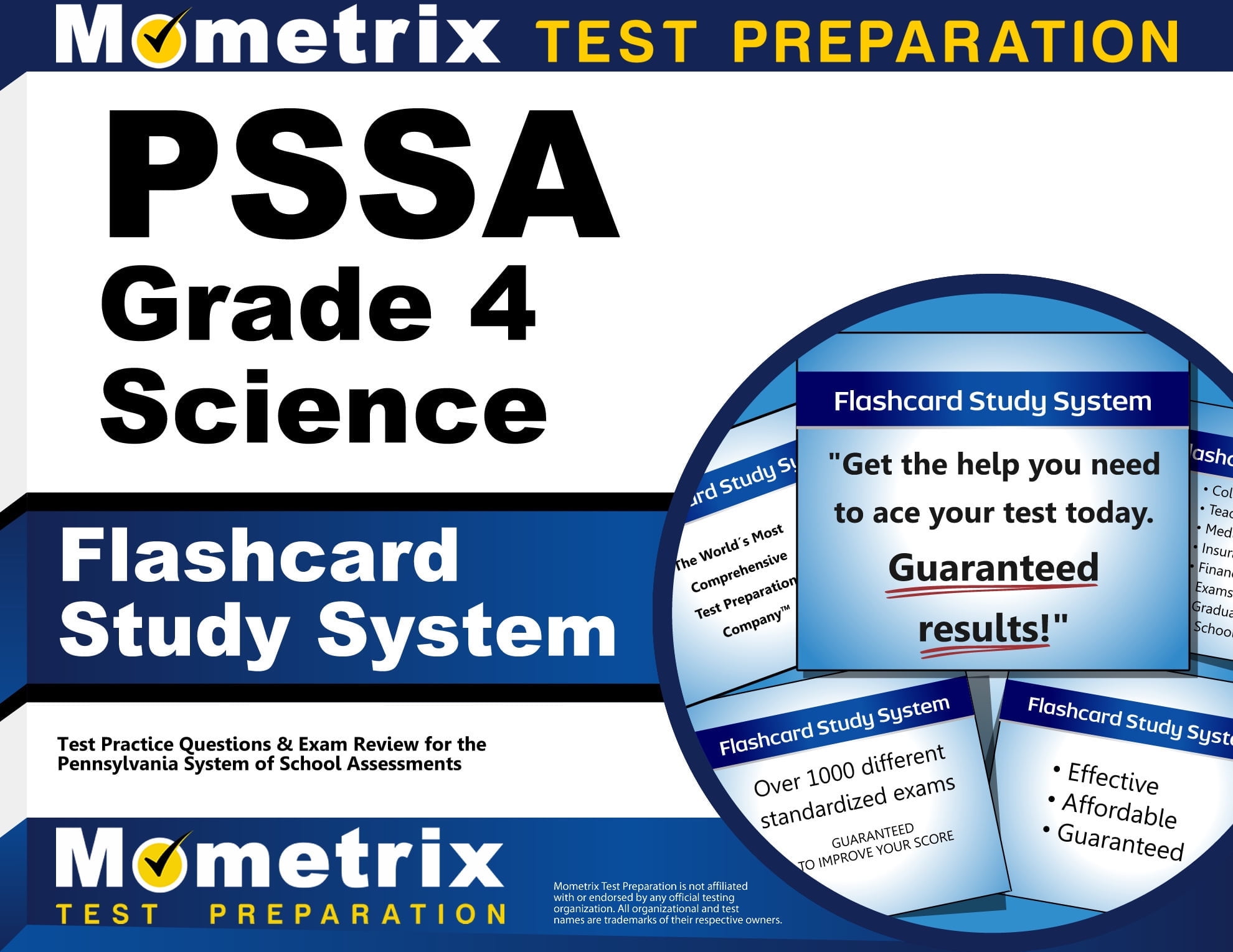 Pssa Grade 4 Science Flashcard Study System : Pssa Test Practice ...