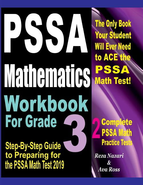 Pssa Mathematics for Grade 3 : Step-by-step Guide to Preparing for the ...
