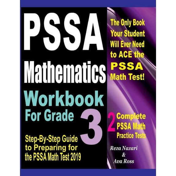 Pssa Mathematics for Grade 3 : Step-by-step Guide to Preparing for the ...